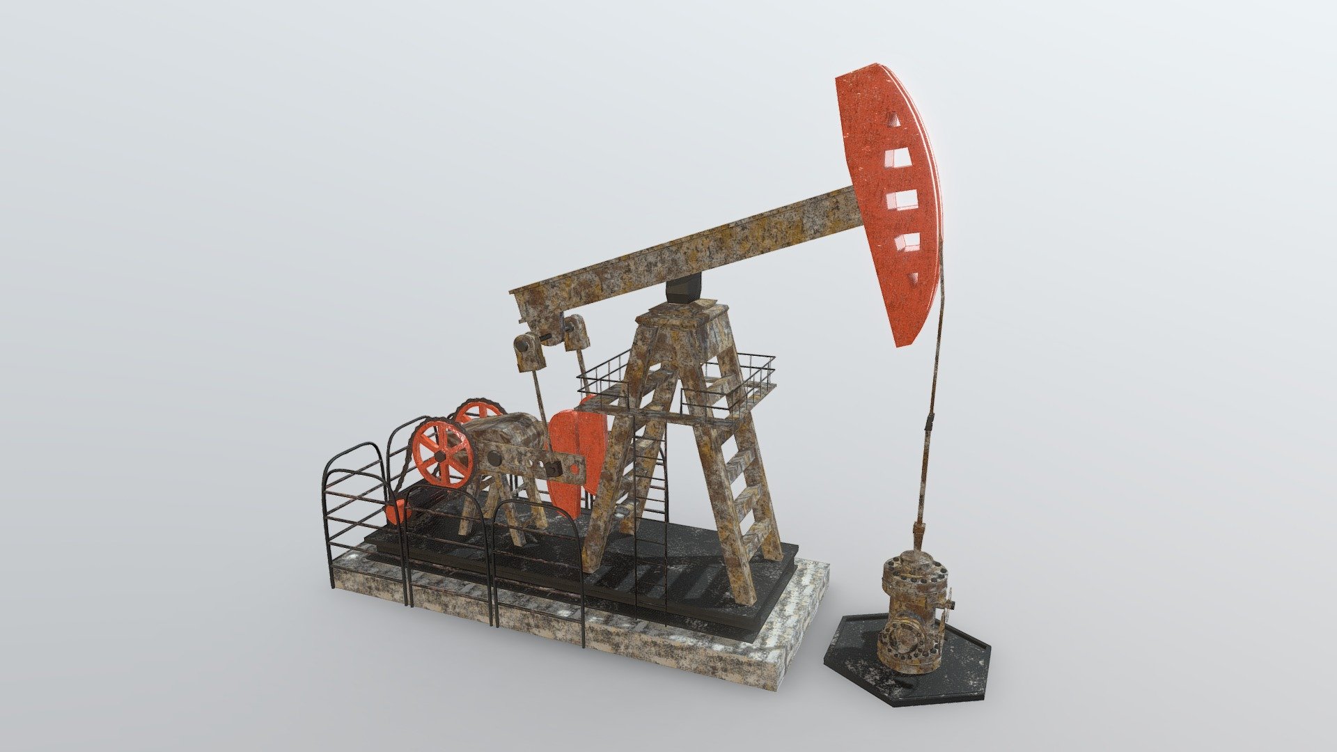 Oil Pump 3D Model - 3D model by Ana Vassallo (@anagvf) [c19bf7e ...
