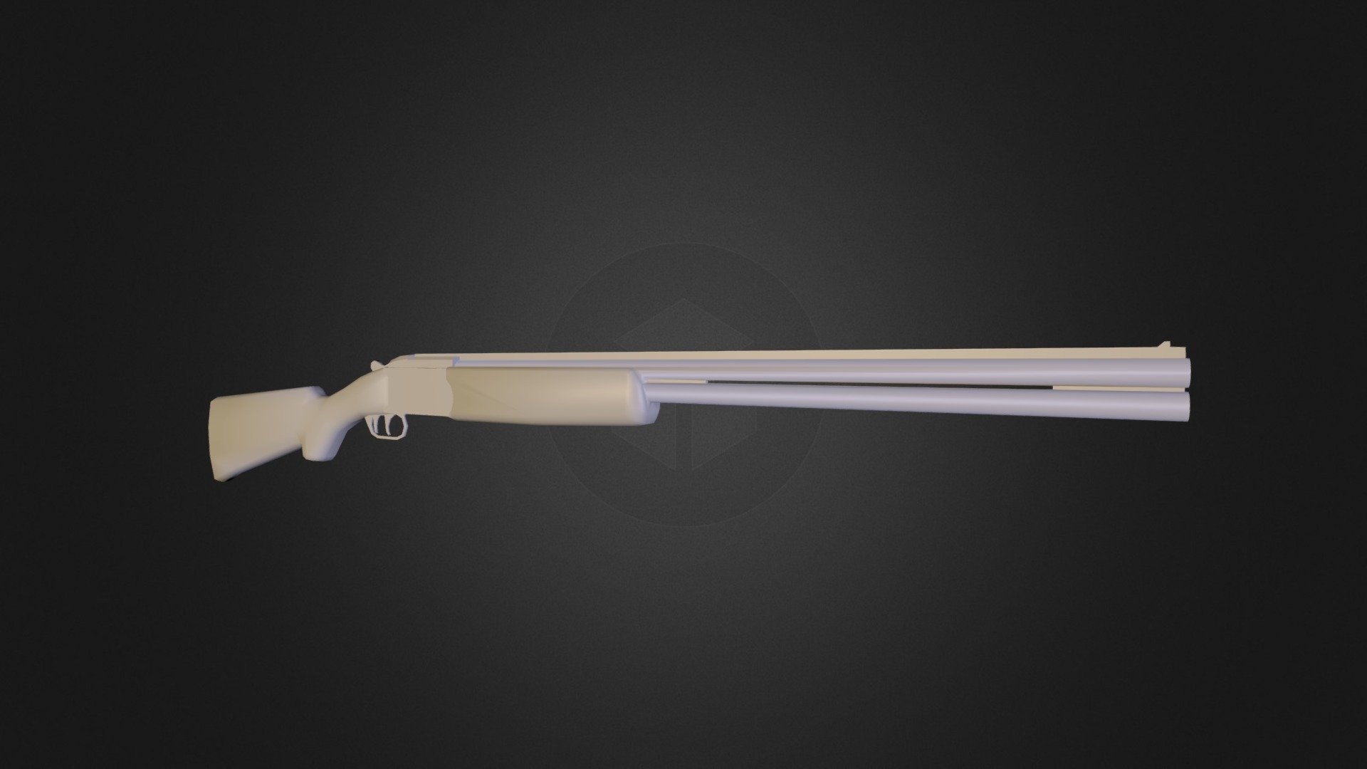 Double Barrel Shotgun - 3D model by GeneticHell [c19c1fa] - Sketchfab
