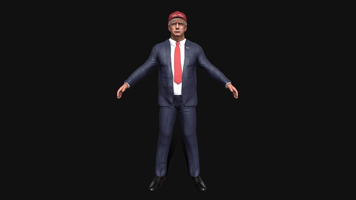 Trump 3D models - Sketchfab
