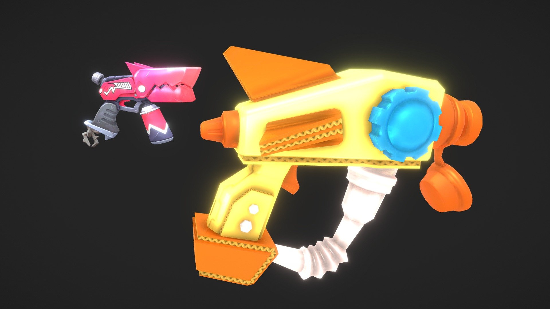 Garbage gun - Buy Royalty Free 3D model by Luna Studio (@StudioLuna ...