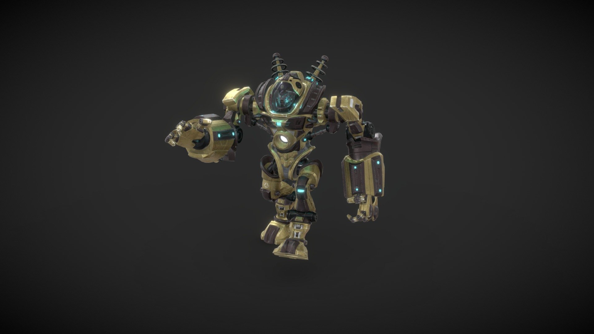 Spacebeast - 3D model by edzzonG (@Edisson.Garcia) [c19d386] - Sketchfab