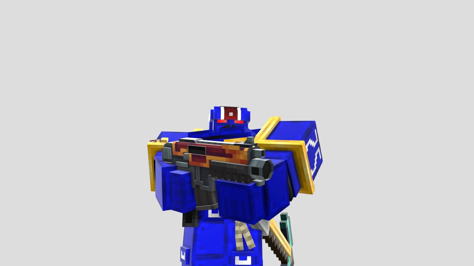 [Minecraft] Lieutenant. Titus - 3D model by Block Forge (@BlockForge ...