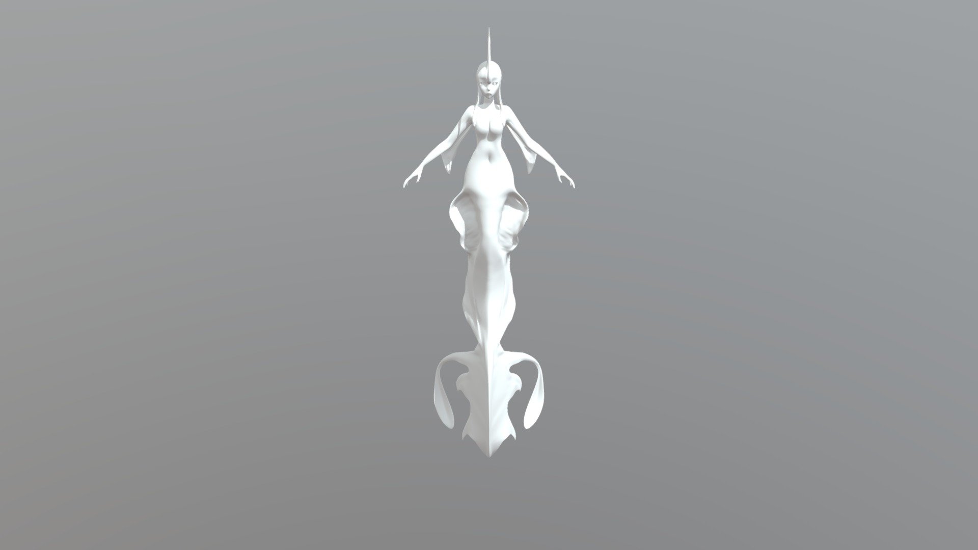 Mermaid - 3D model by qingyi [c19dde3] - Sketchfab