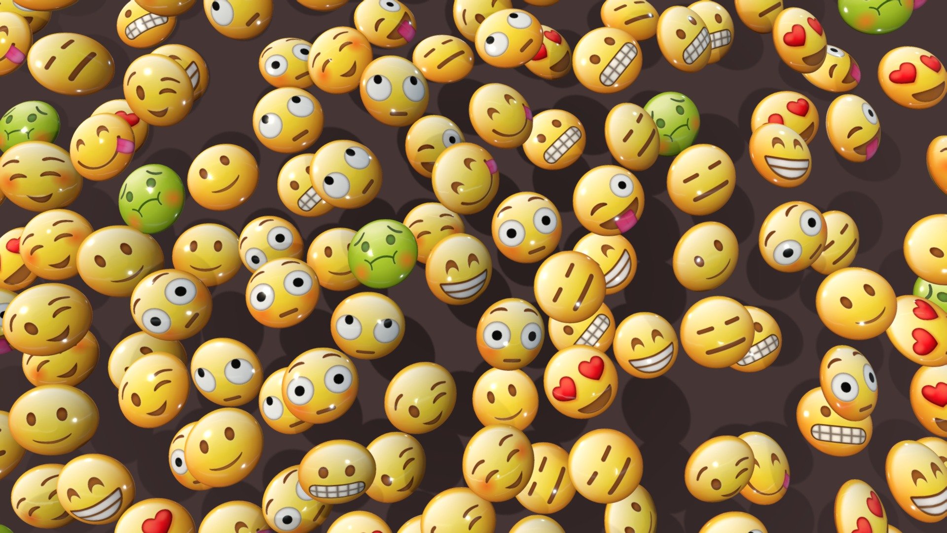 Emoji World 😁 - Buy Royalty Free 3D model by smice [c19eee7 ...