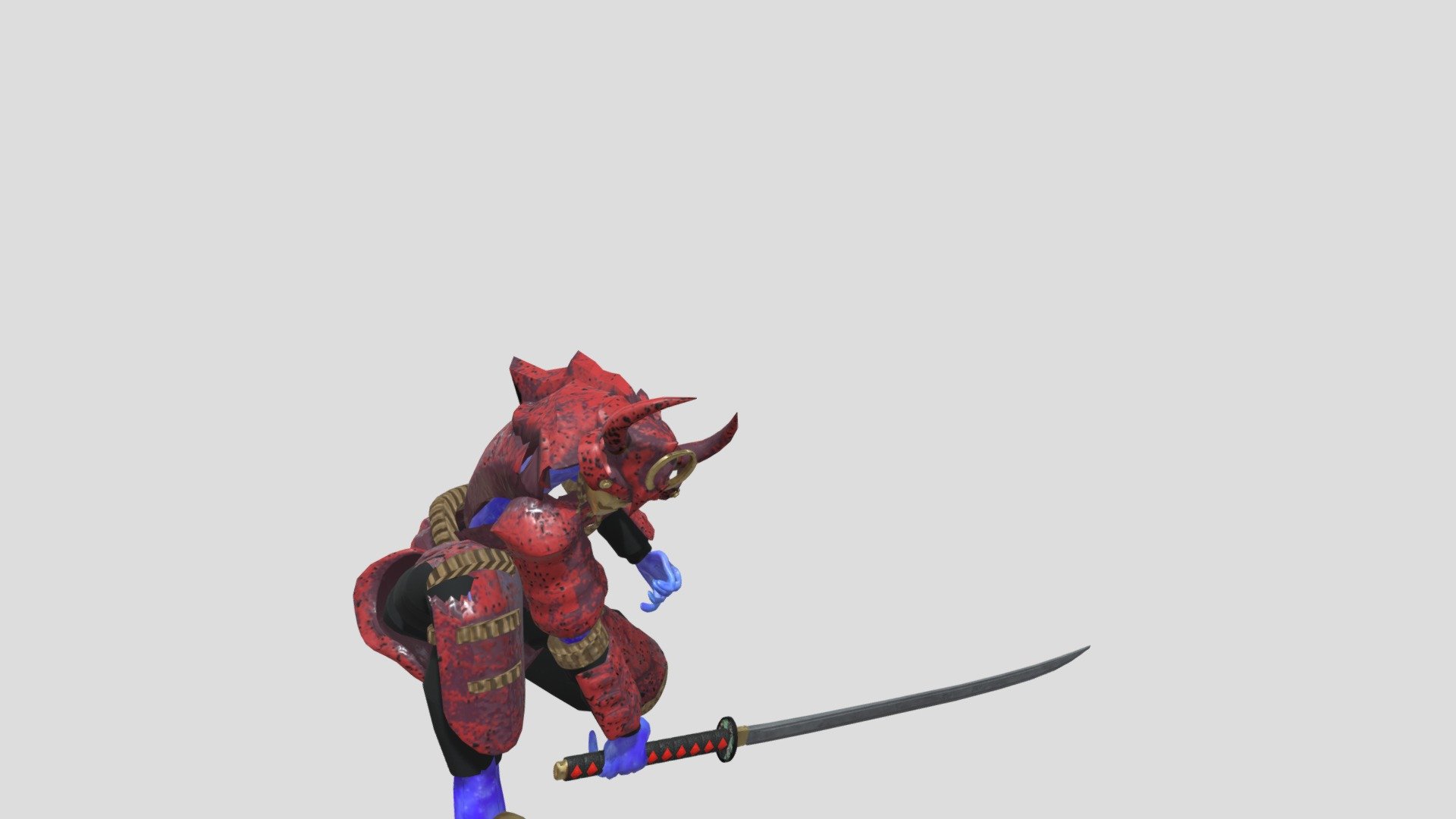 Samurai - Download Free 3D model by ShadowCoffee [c19f19d] - Sketchfab