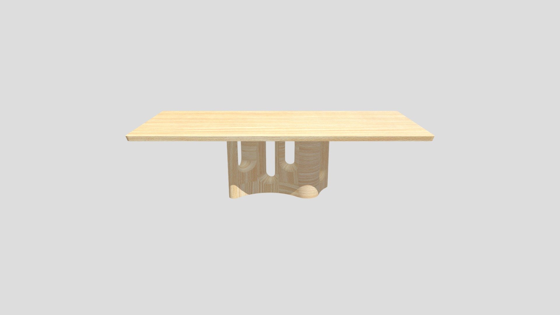 NIN - Table 260 X 110 X H73 Cm - 3D model by EdouardNattee [c19f31d ...