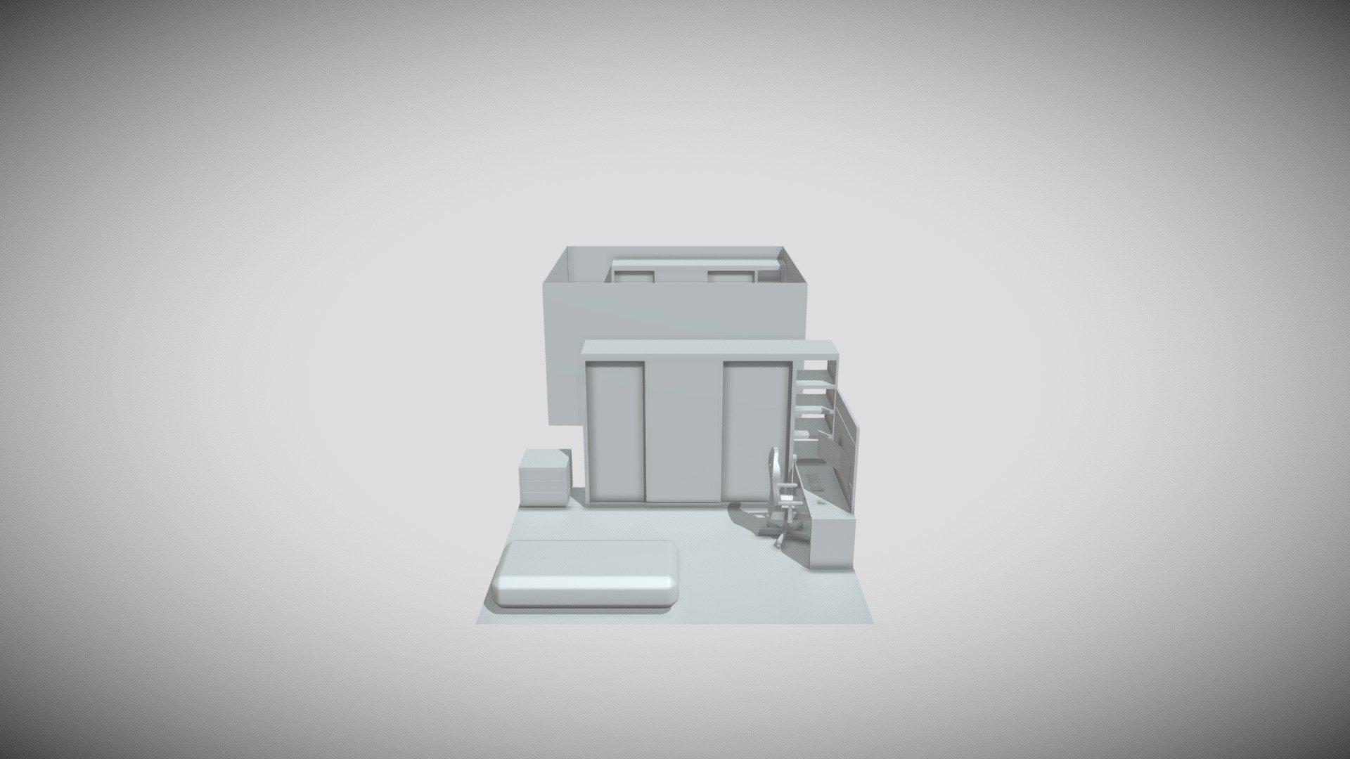 Room Vitor - Download Free 3D model by Julio Caliaro (@calliaro1 ...