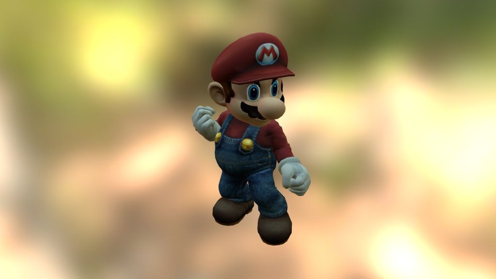 Mario - 3D model by AkamaruDesign (@akamaru) [c1a0e90] - Sketchfab