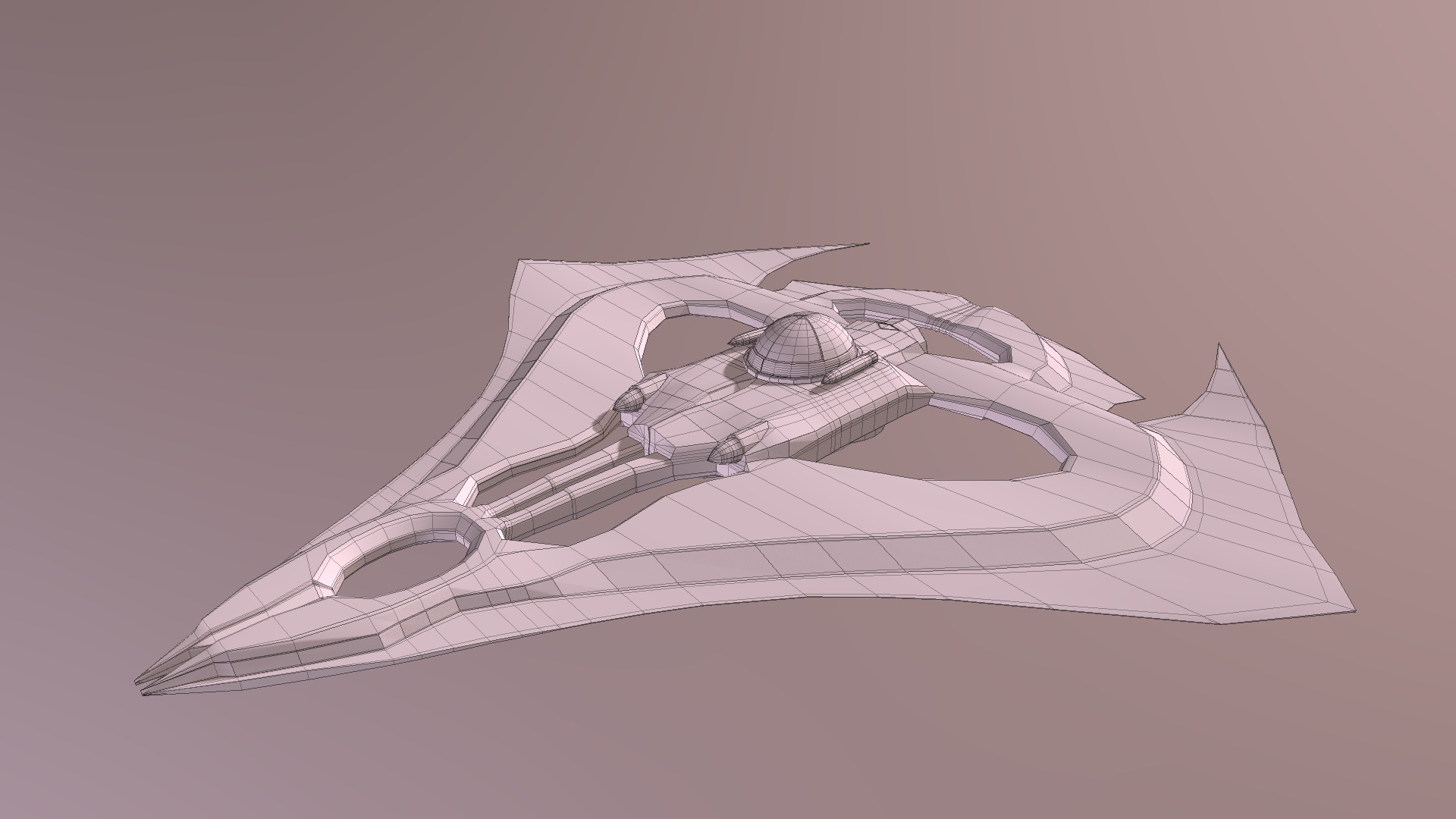 Spaceship - 3D model by onyxonxa [c1a3140] - Sketchfab