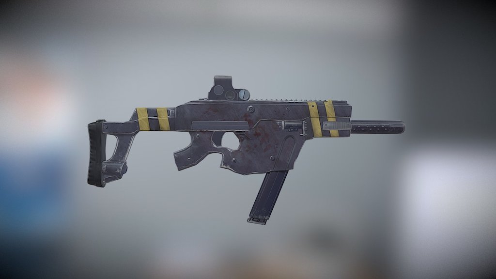 SMG-01 - 3D model by thefoolau [c1a3788] - Sketchfab
