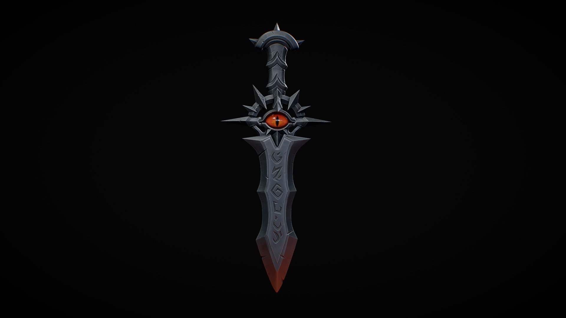 Stylized low poly sword. - 3D model by MaximCg [c1a48ad] - Sketchfab