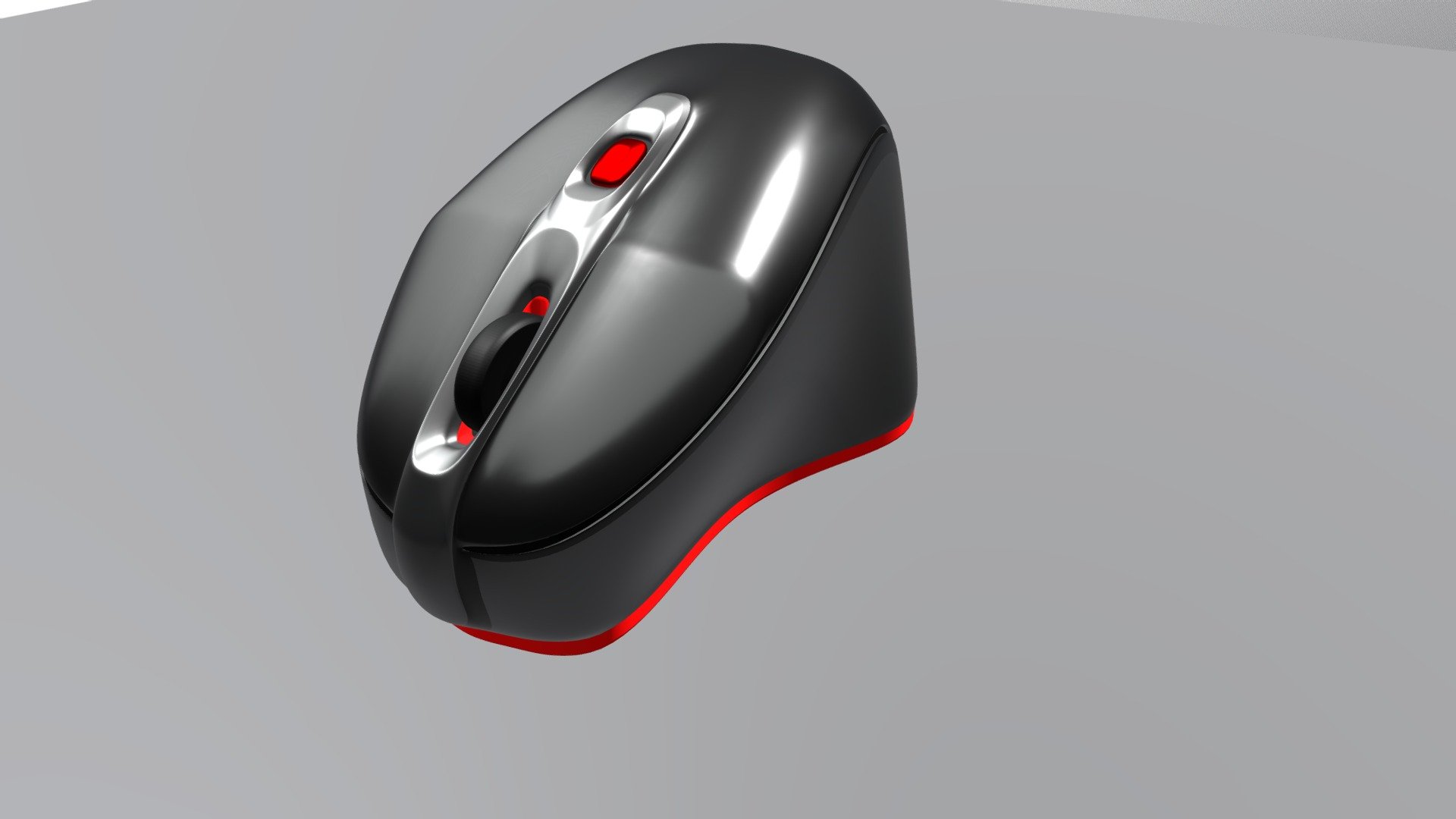 Wireless computer mouse - 3D model by Kamy_czek [c1a4ae4] - Sketchfab