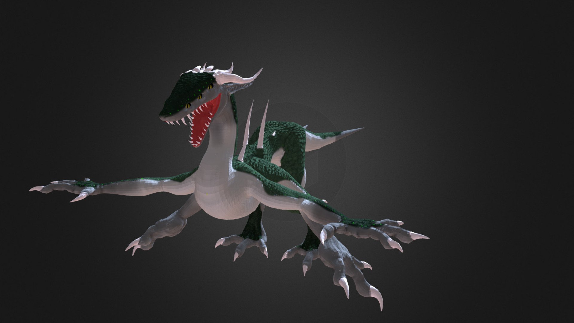 Pale Demon Mat - 3D model by XiyakaHex [c1aaab1] - Sketchfab