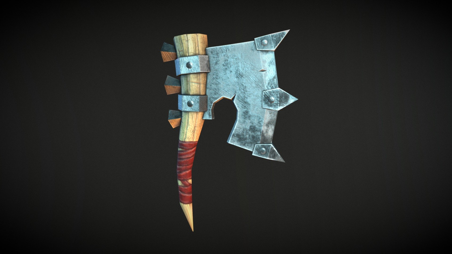 Mine Axe - Download Free 3D model by Lucas Soler (@lucassoler) [c1abc0e ...