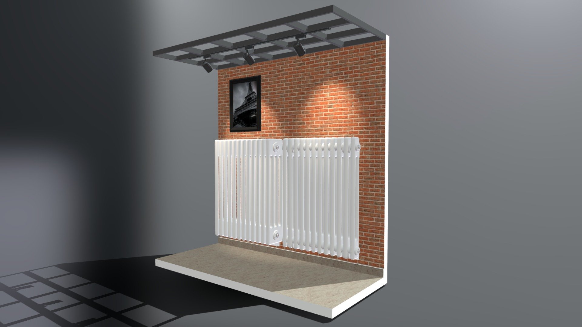Column Vertical - 3D model by vexhibition [c1aca59] - Sketchfab