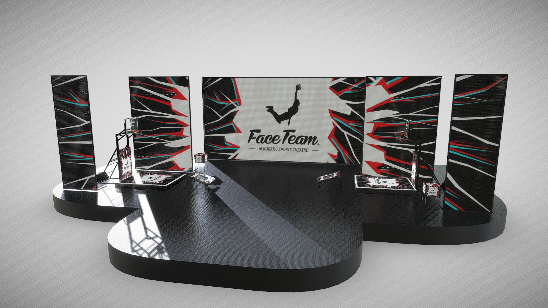 Face Team Theater #2 - 3D model by Face Team (@faceteam) [c1ad56b ...