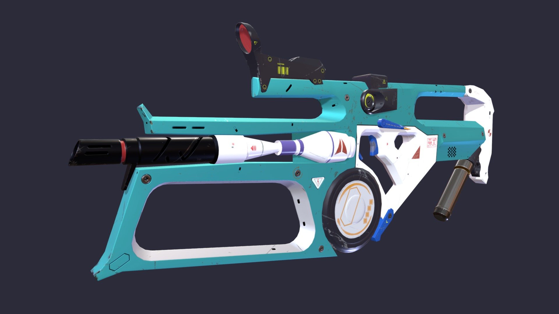 sci-fi rifle - Download Free 3D model by godzirra (@utug.wow) [c1af33d ...