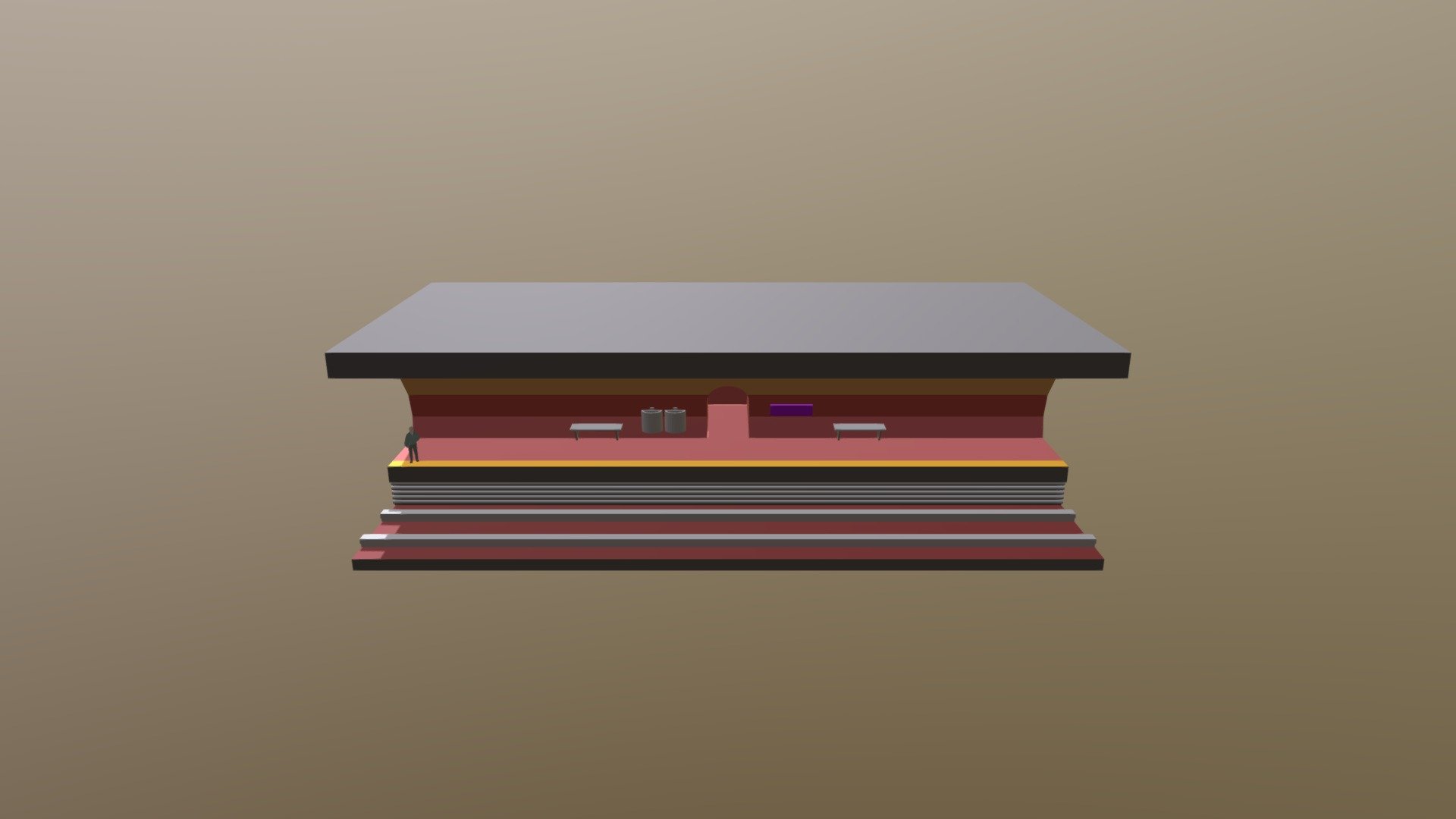 Subte - 3D model by slcaputo1998 [c1afb86] - Sketchfab