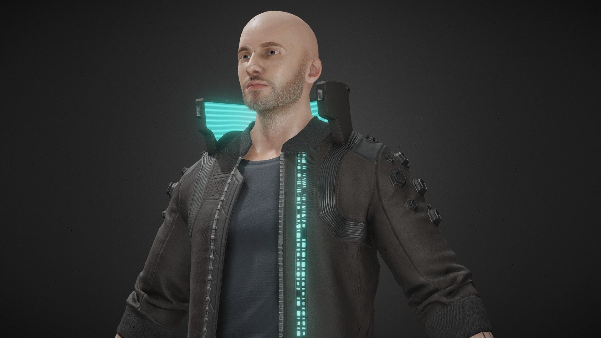 Cyberpunk character - Buy Royalty Free 3D model by Di_ma_st [c1b203e ...