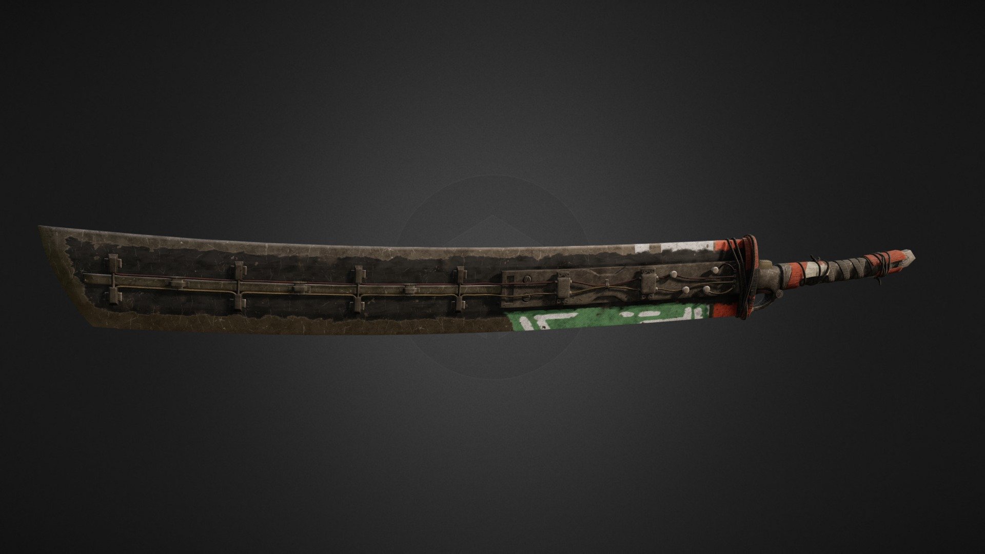 Biomutant sword - 3D model by dastica [c1b21d3] - Sketchfab