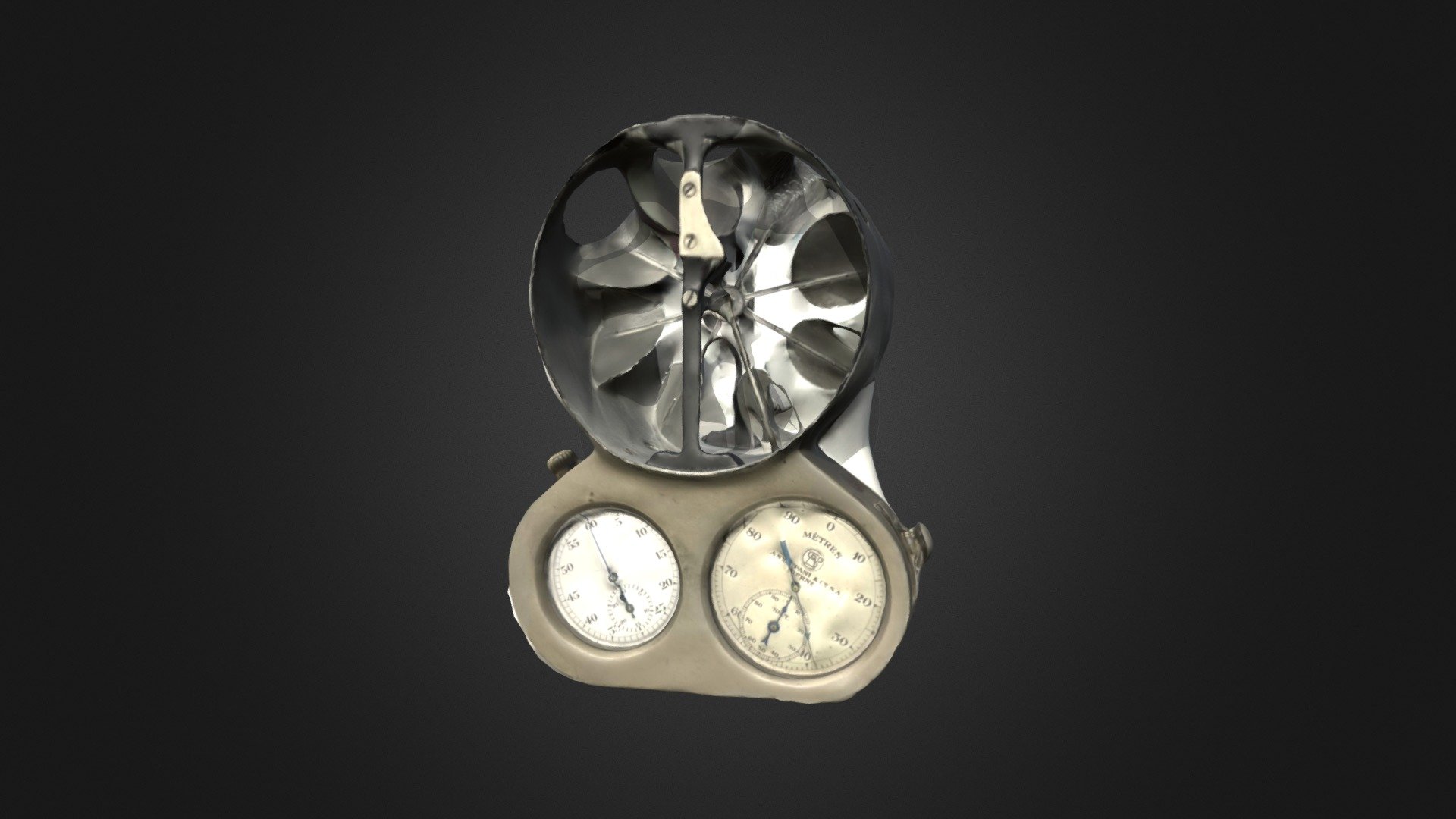 DWC Wind Driven Gauge - 3D model by belmontguy [c1b3353] - Sketchfab