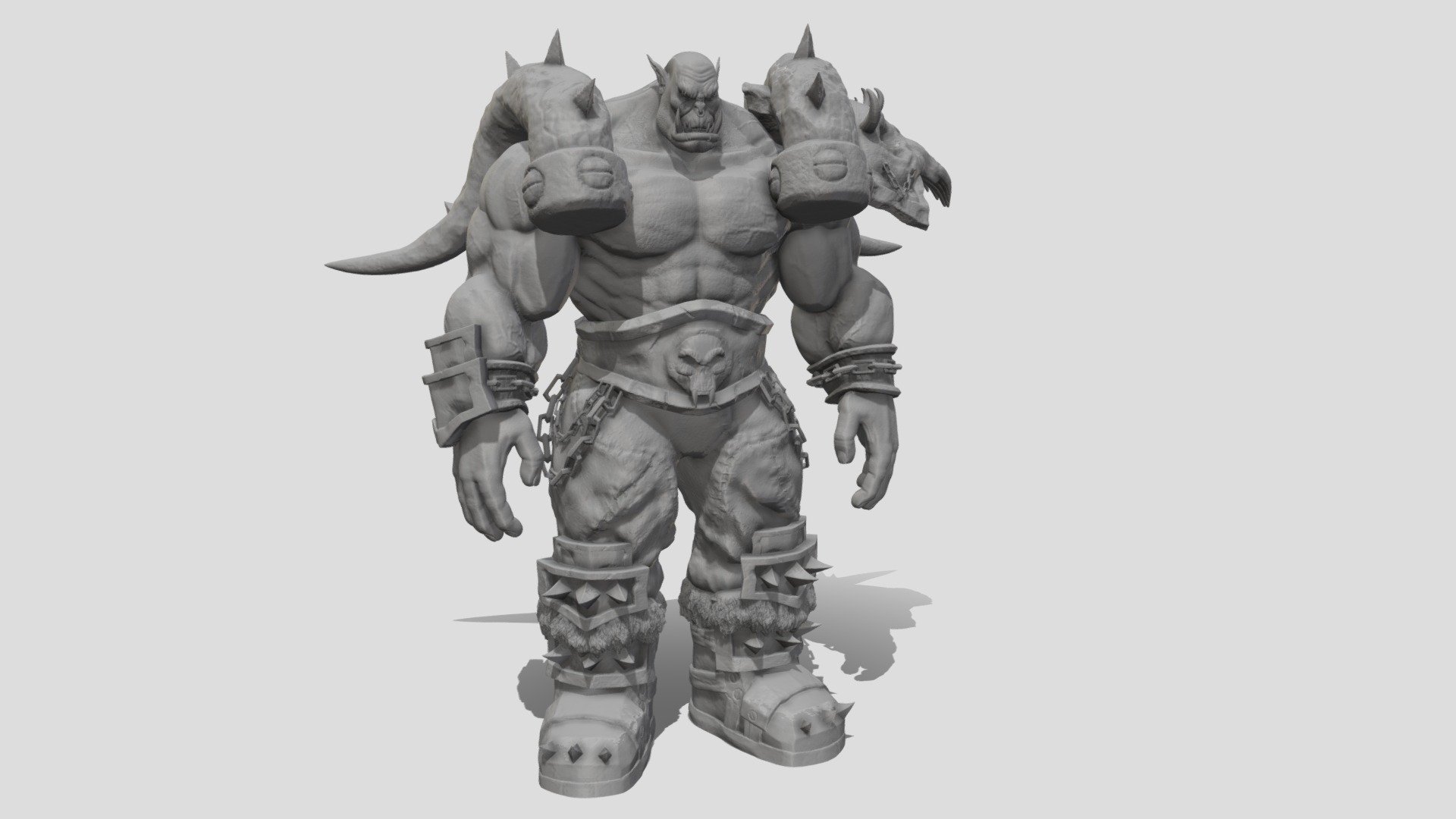 Garrosh Hellscream - 3D model by juicelien1 [c1b57a3] - Sketchfab