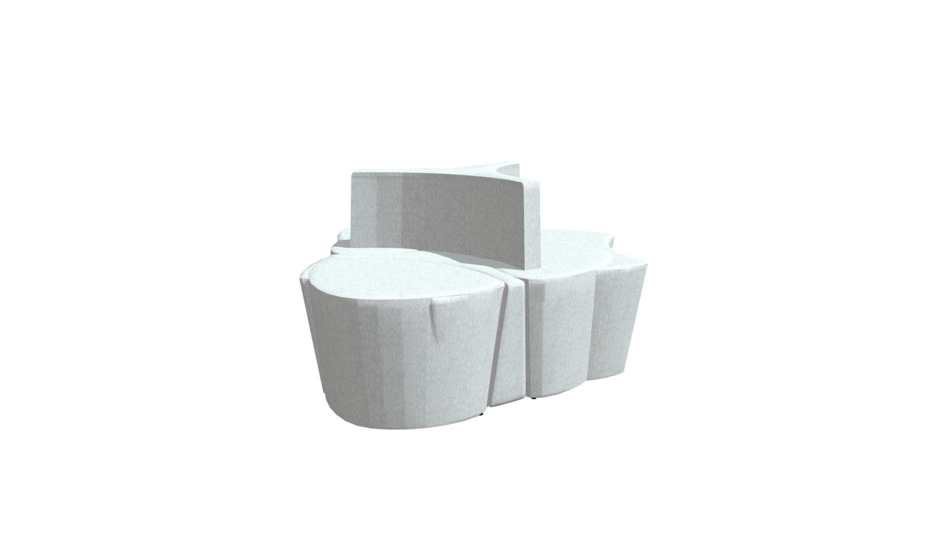 PUFF LAND FRISOKAR AGAVE CASA - Download Free 3D model by Grupo Oca ...