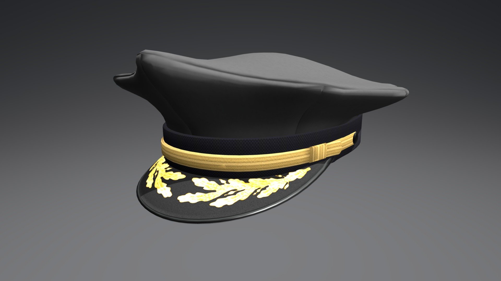 Peaked Cap (Grey) - Buy Royalty Free 3D model by shimtimultimedia ...