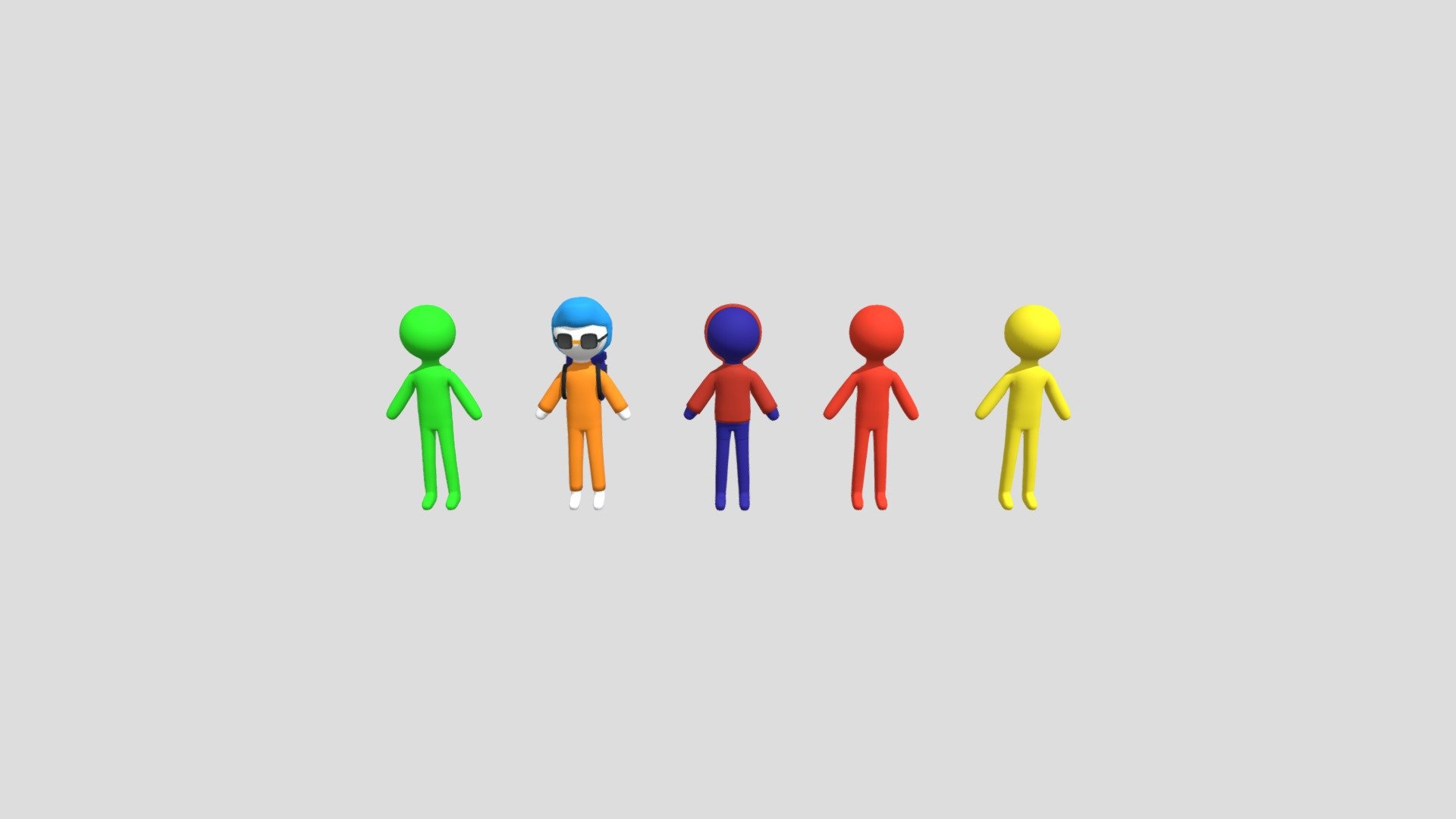 Hypercasual character demo - Download Free 3D model by LimitLessDev ...