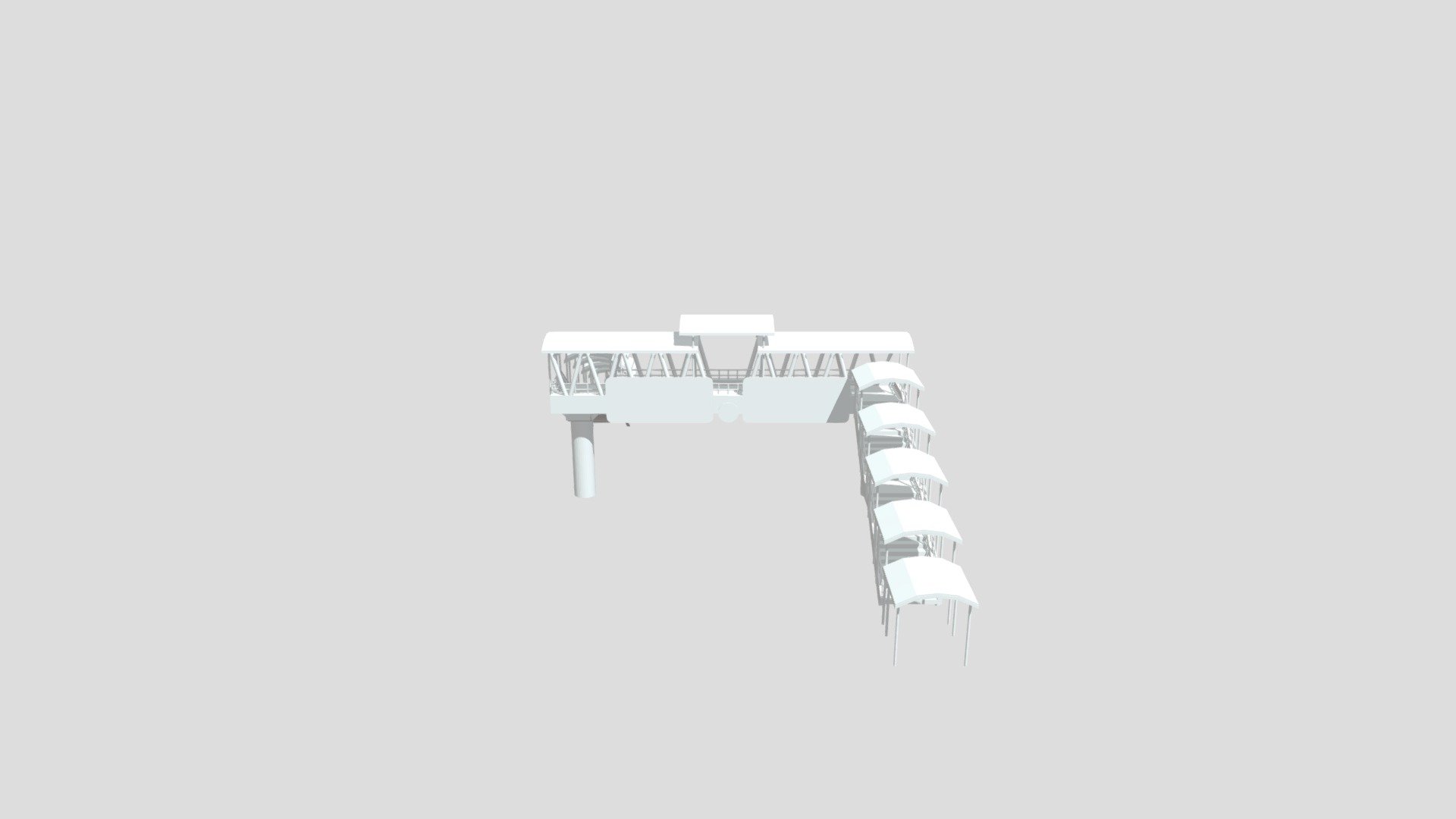 Overpass Game Asset - Download Free 3D model by acapxacap [c1b7a1a ...