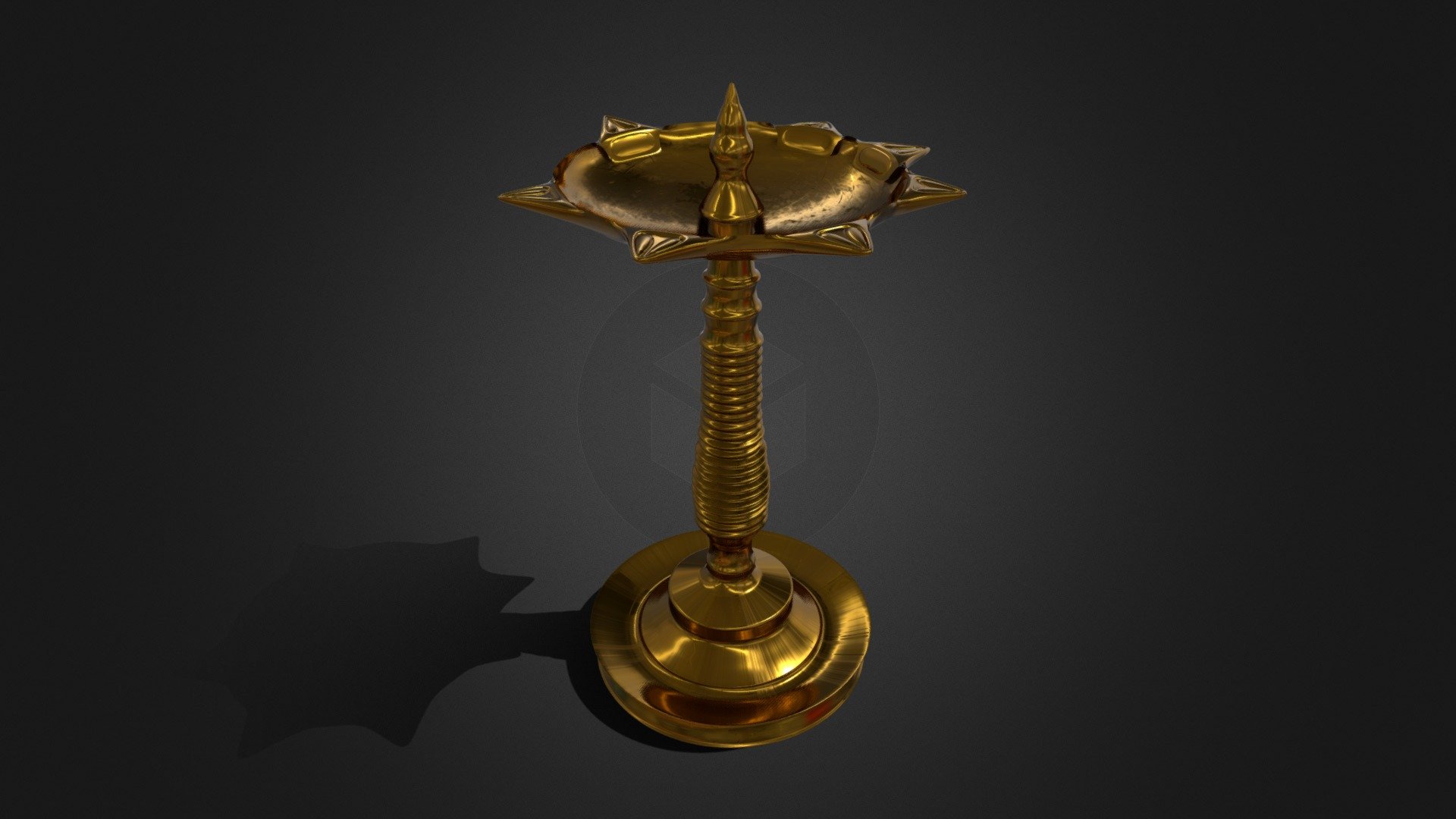Diya | Divli | Lamp - Download Free 3D model by ShonkV ...