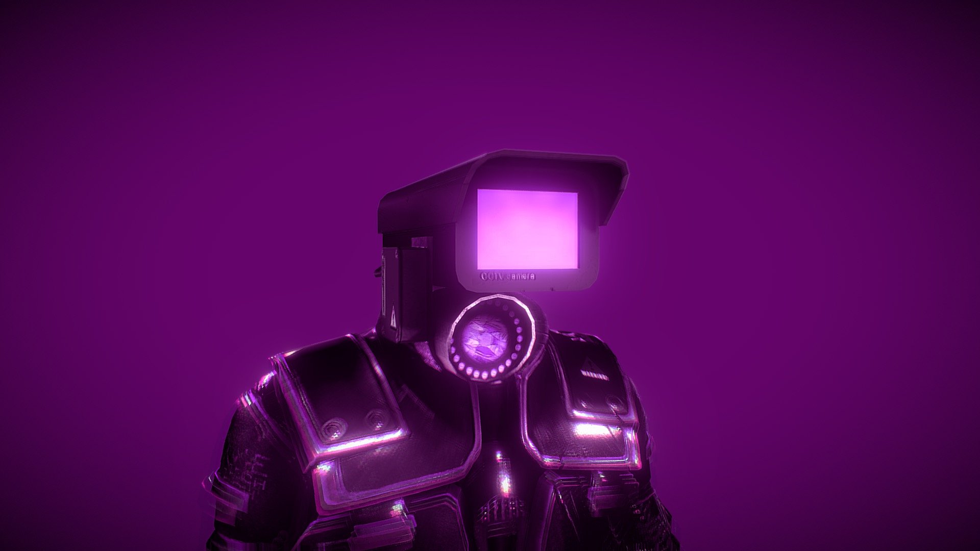 Purple Cameraman - Download Free 3D model by CHR15TM45 M0ZZ4 ...