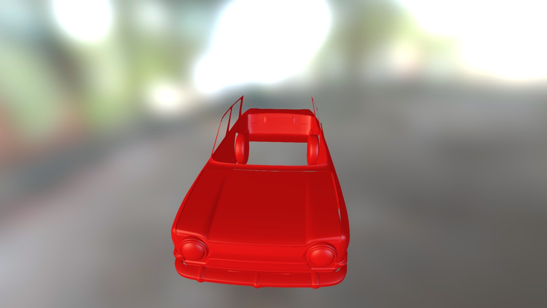 Simca 1000 - 3D model by Freakydeakydutch [c1b954a] - Sketchfab