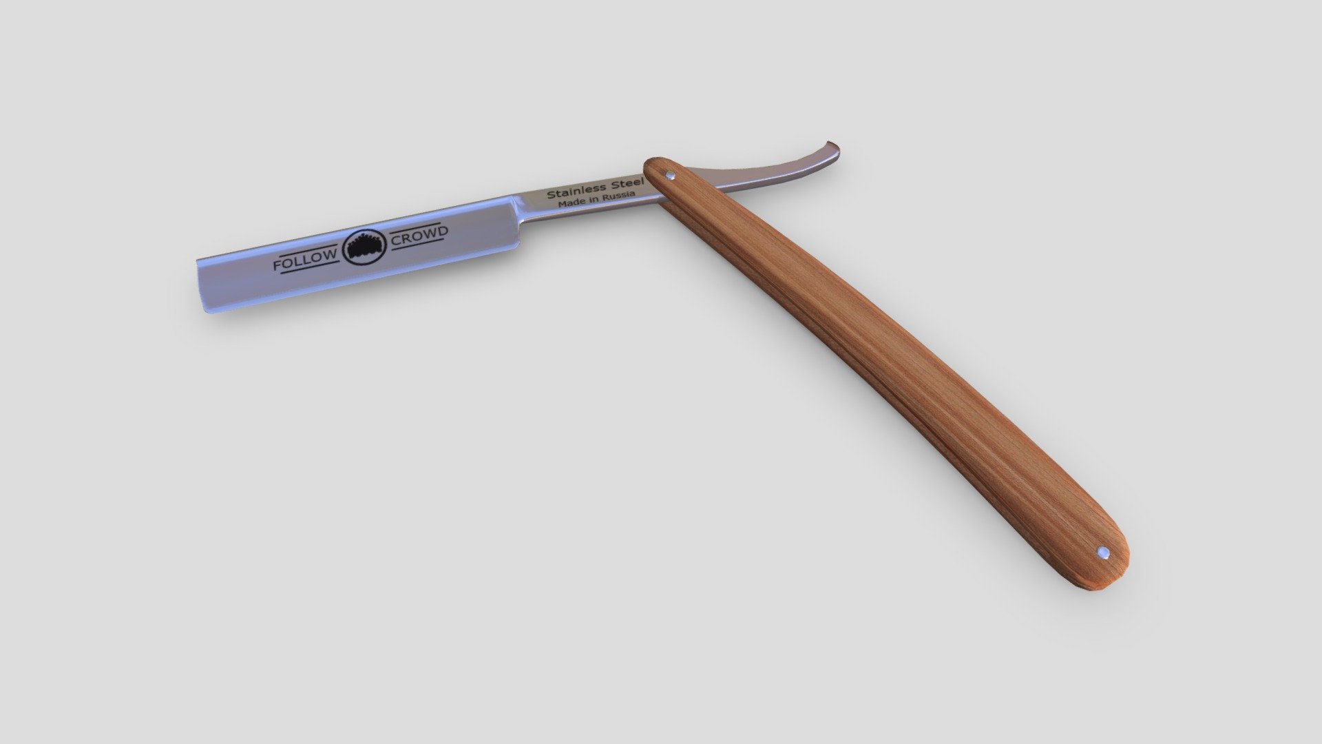 A dangerous razor for shaving - Download Free 3D model by Hedgehog0.308 ...