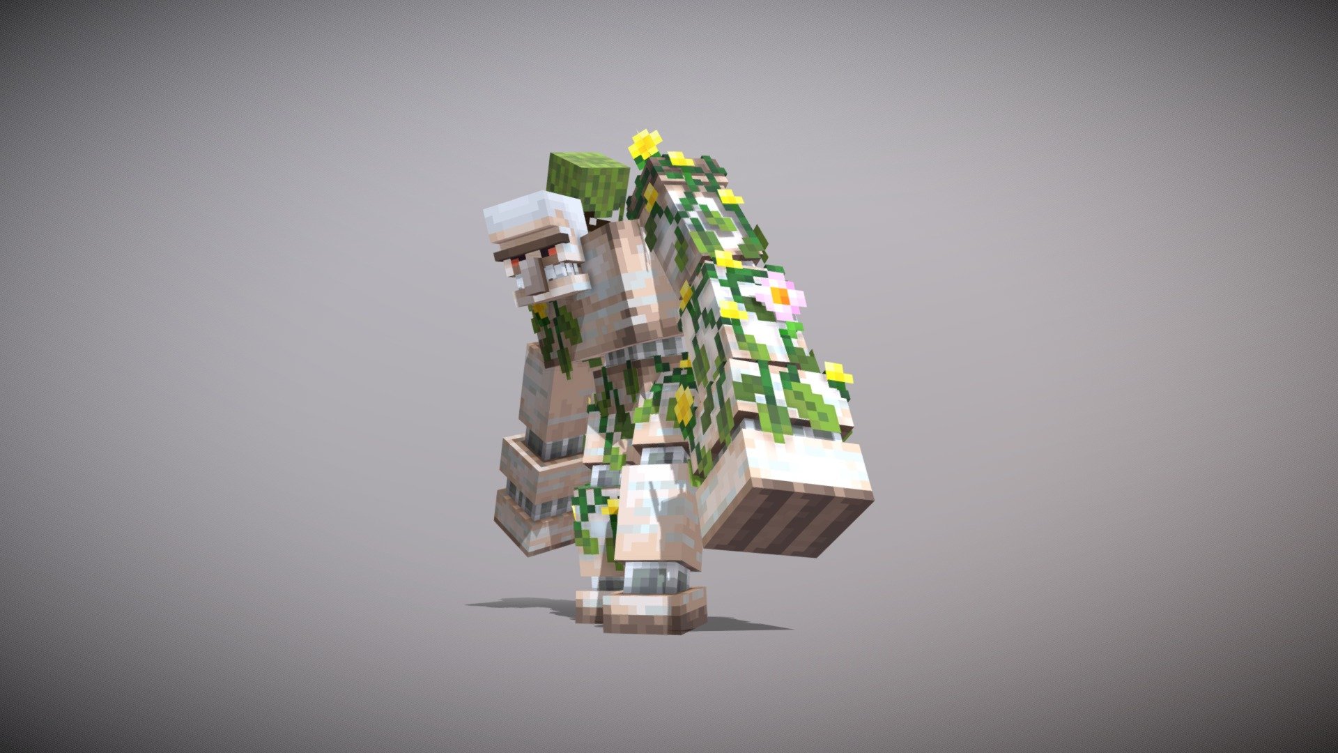 Mutant Iron Golem v2 - 3D model by JujuStyle7 (@jujustep) [c1bf569 ...