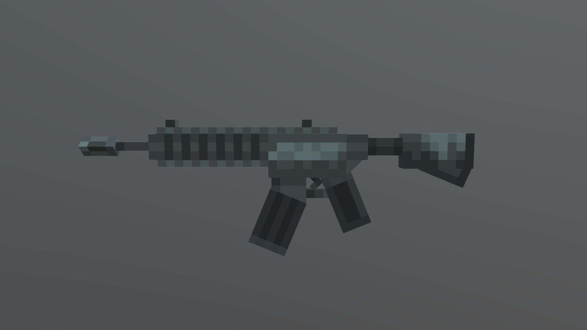 M416 low-poly - Download Free 3D model by lolismeeee_ [c1bf67c] - Sketchfab