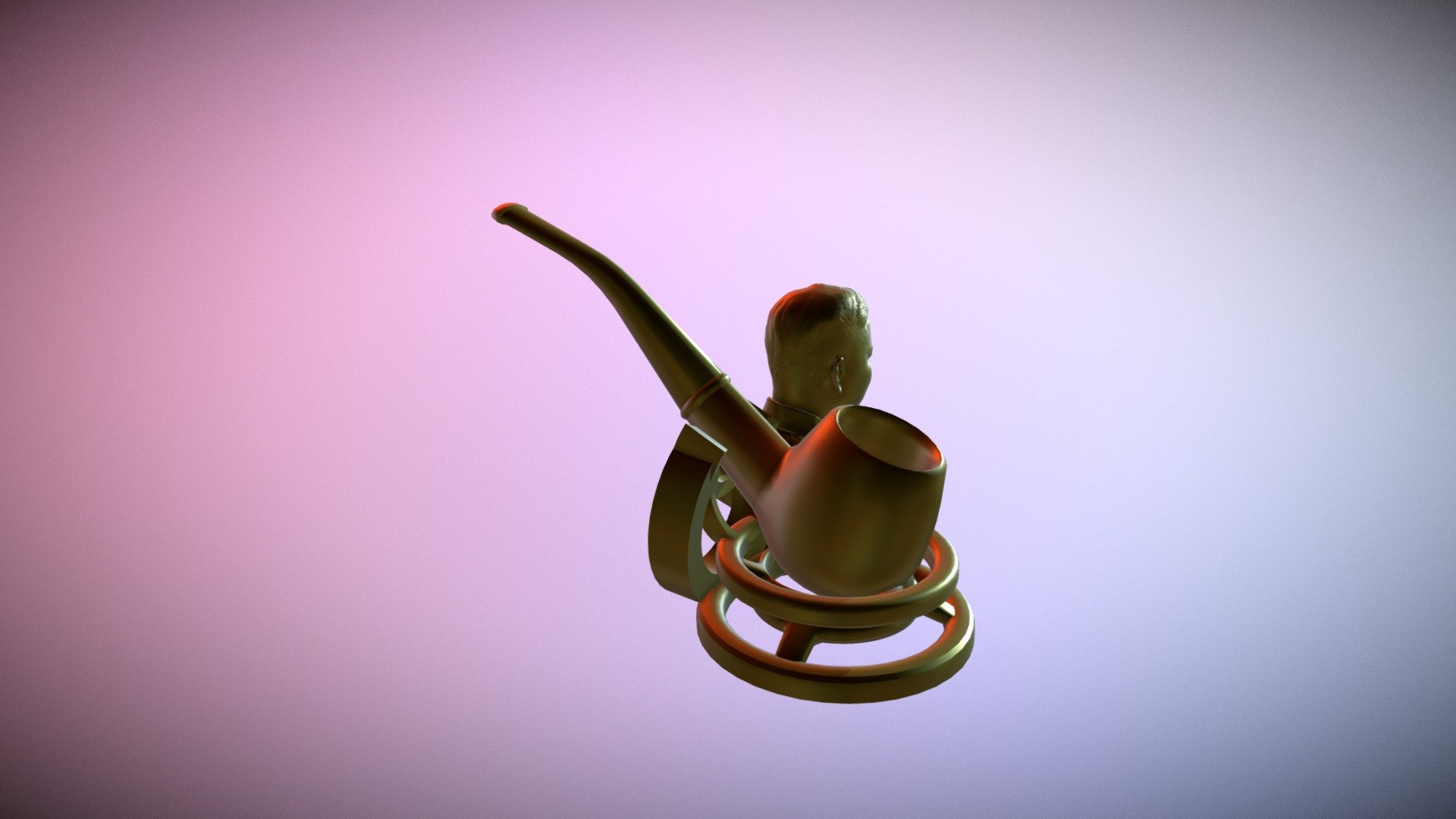 pipe stand II - 3D model by toantute [c1bfb3a] - Sketchfab
