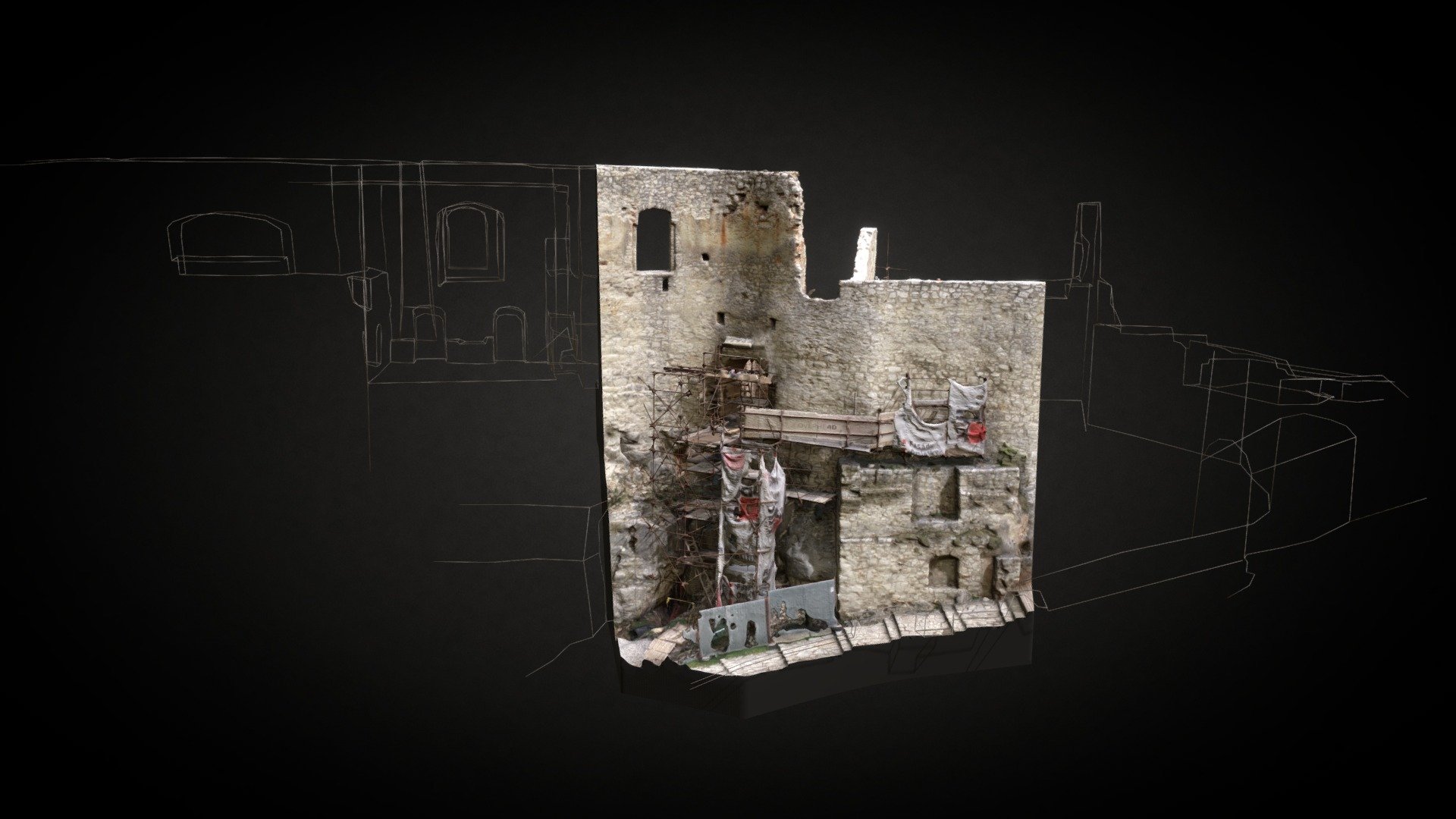 Spišský hrad | Archeologický nález 10_2019 - 3D model by Overhead4D ...