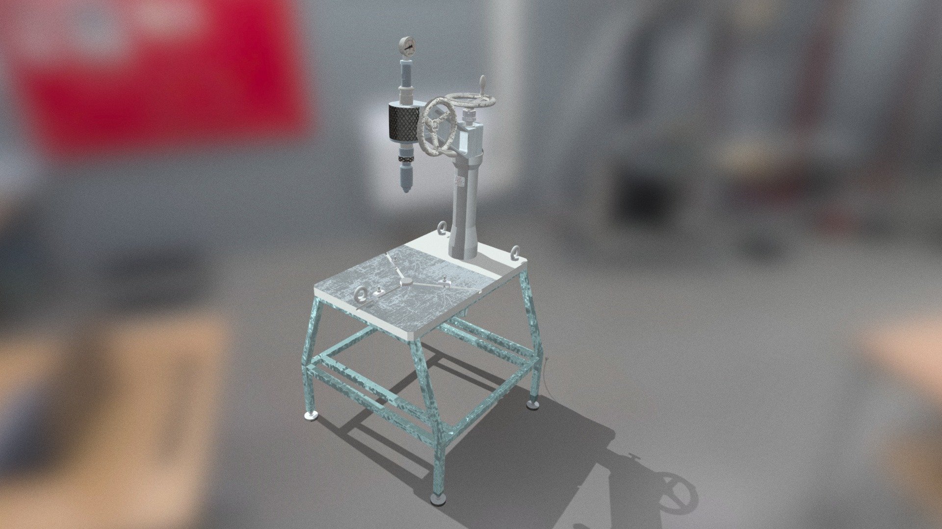 Hand screw press - 3D model by T-FLEX CAD ST (Free) (@tflexcad ...