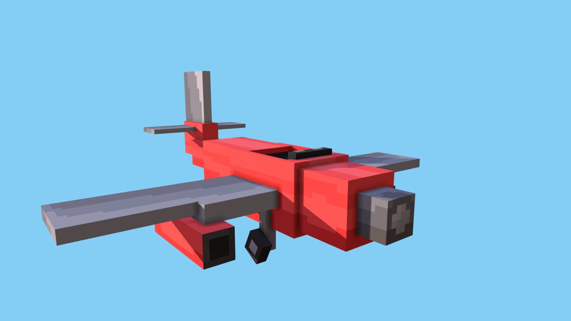 Classic Plane - 3D model by JannisX11 [c1c1953] - Sketchfab
