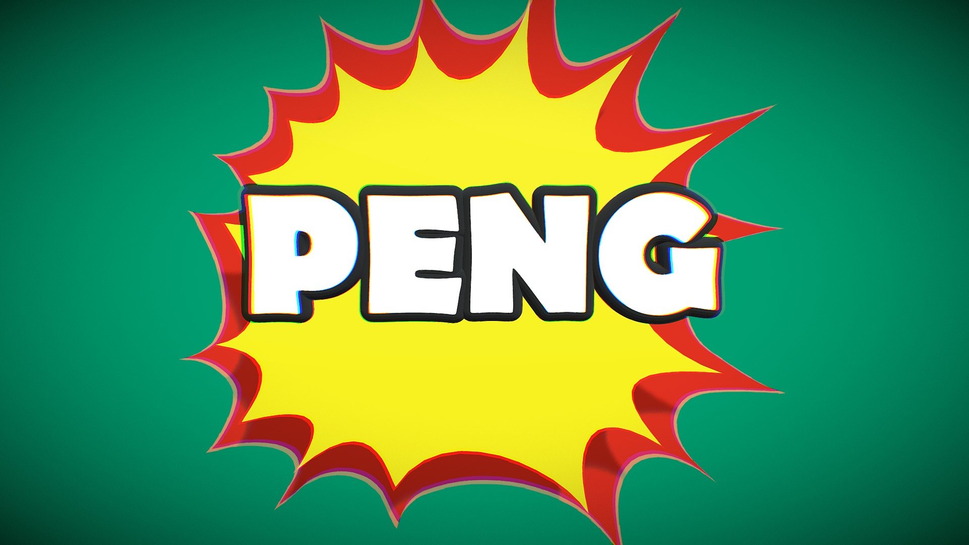 "PENG" FX for AR animated - Buy Royalty Free 3D model by KamillaKraus ...