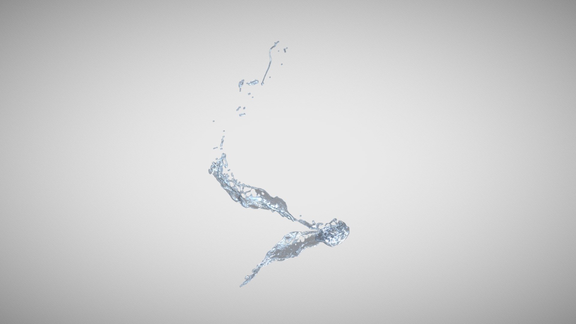 Splash of water - 3D model by Ekaterina (@kattynote) [c1c6567] - Sketchfab