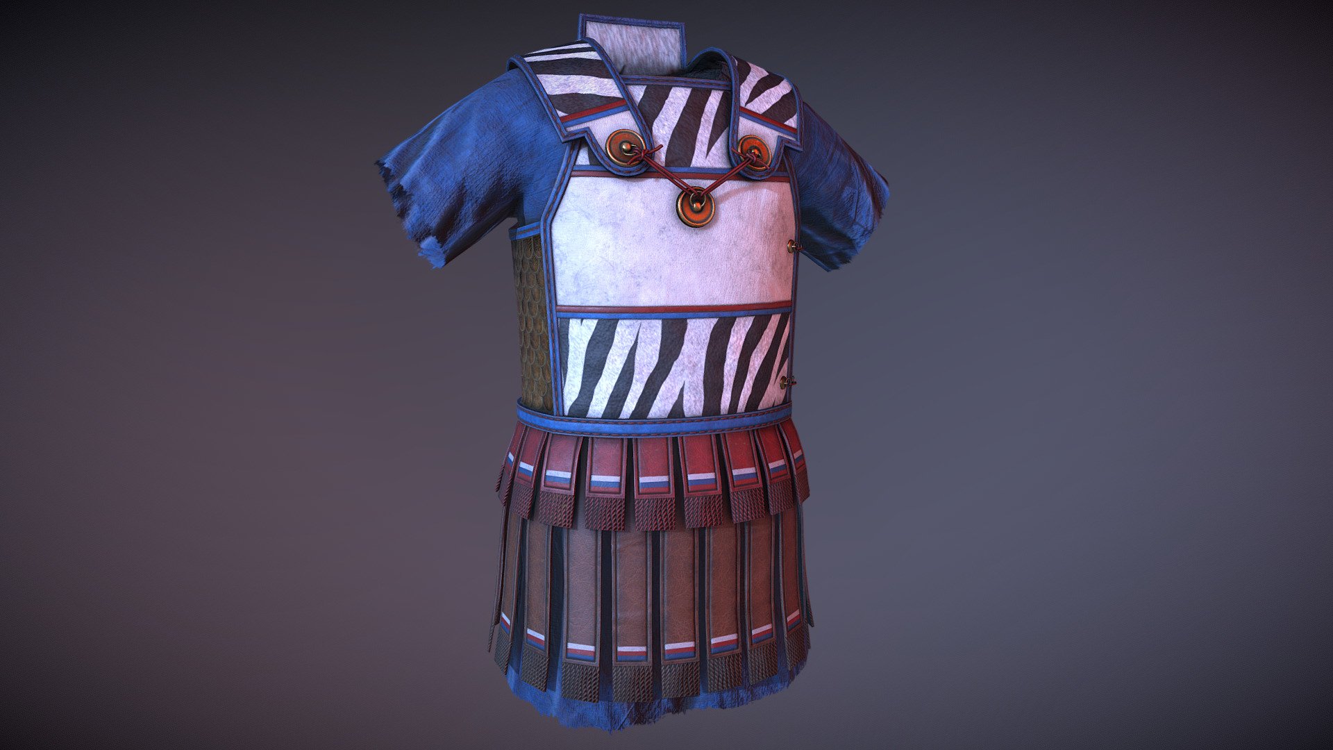 Carthaginian Medium Linothorax - 3D model by Garrettich [c1c7bb9 ...