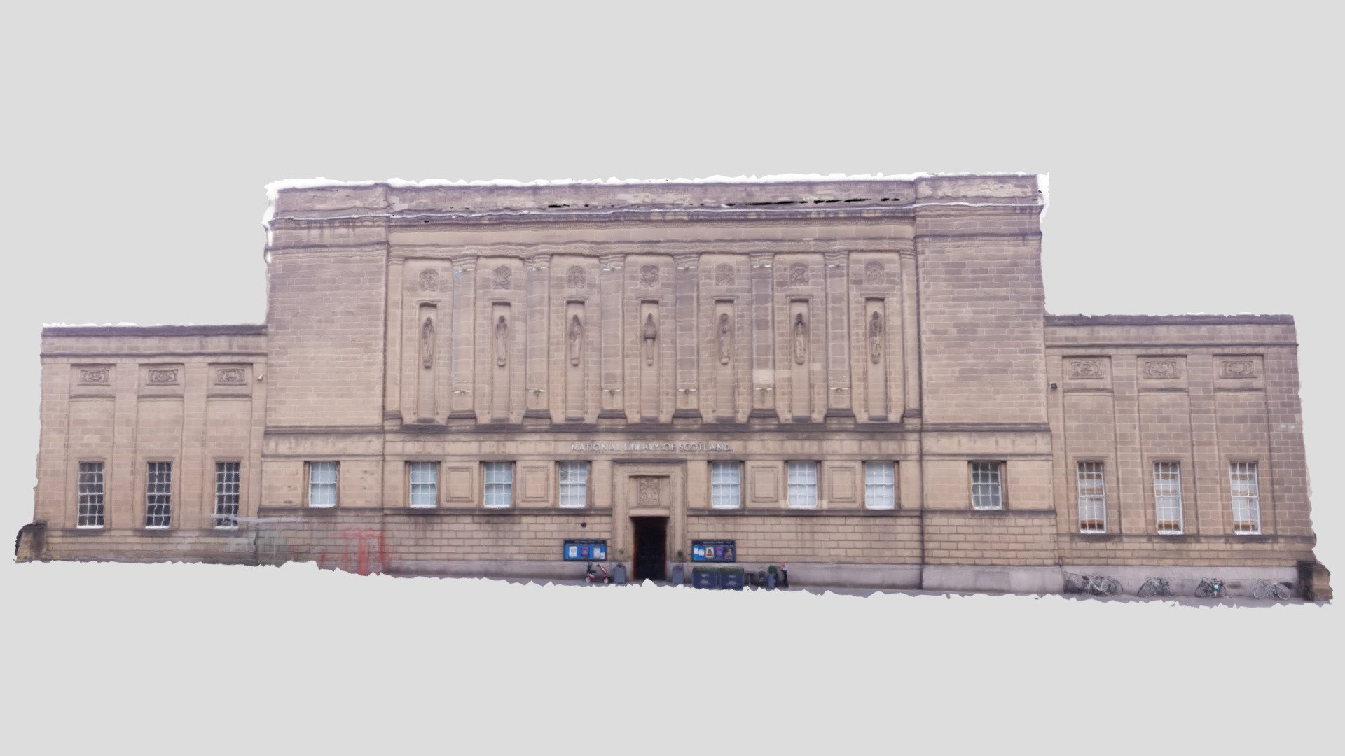 Edinburgh, National Library - Download Free 3D model by Daniel Muirhead ...
