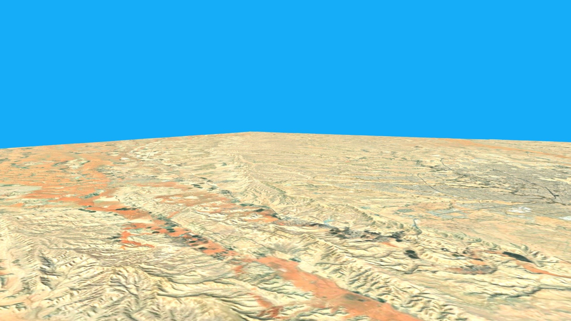 Riyadh SRTM + Mapbox Sat - Download Free 3D model by Bart Drone ...
