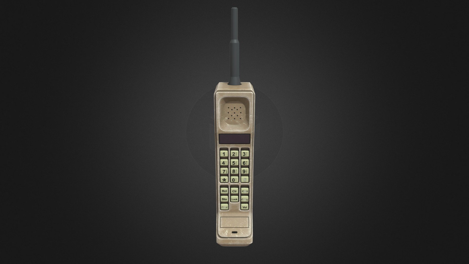 Brick Phone - Download Free 3D model by olmytro [c1ca66a] - Sketchfab