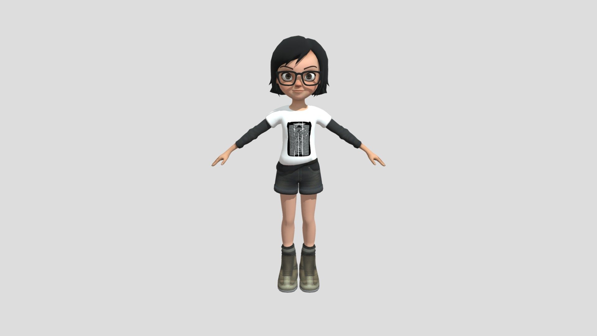 skena girl - Download Free 3D model by Lilis Rahmawati (@LilisRahmawati ...