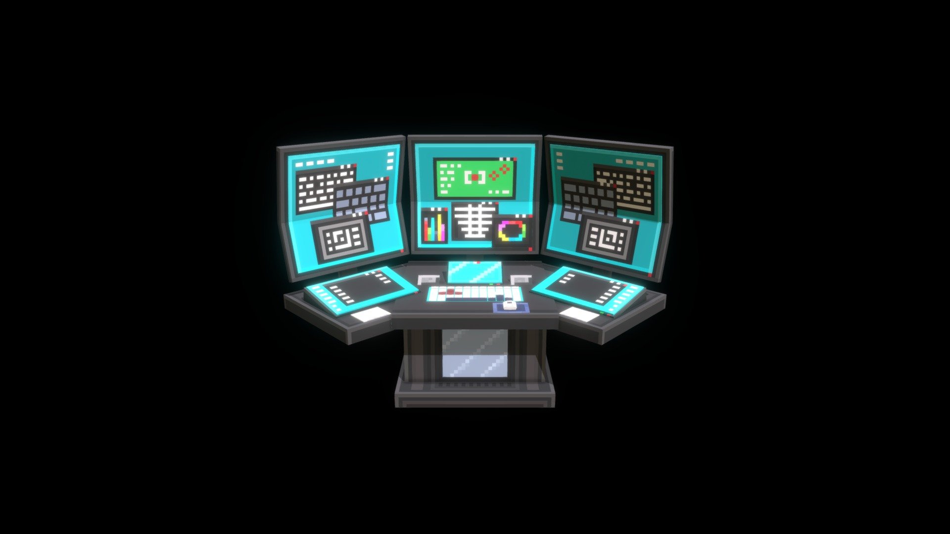Terminal - 3D model by WaldyX [c1cd627] - Sketchfab