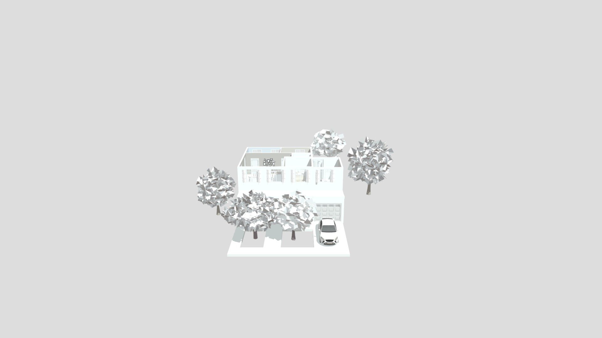 Family House - Download Free 3D model by Home Design 3D (@homedesign3d ...