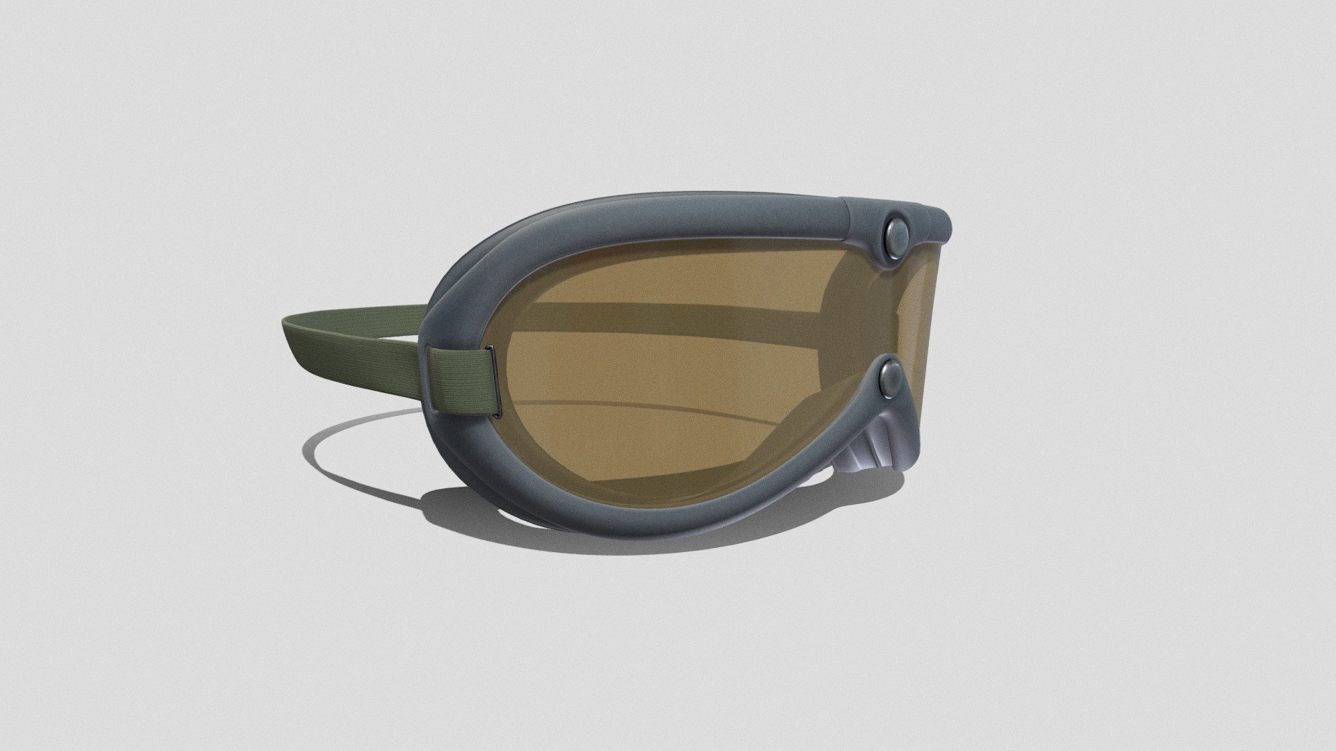 Vintage Military Goggles - Buy Royalty Free 3D model by Pbr_Studio ...